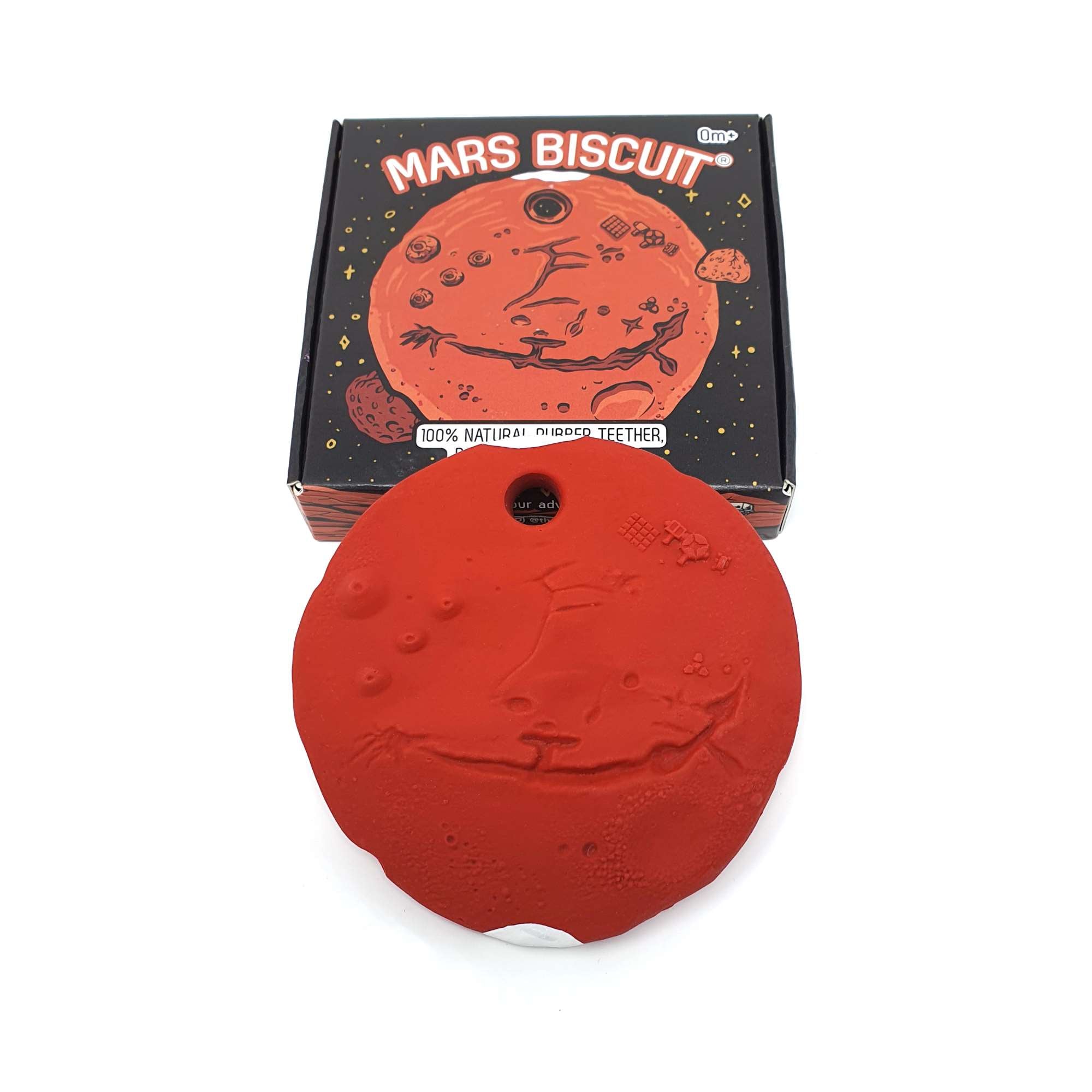 Mars Biscuit® Natural Rubber Space Themed Baby Toy – TheThumbleUSA