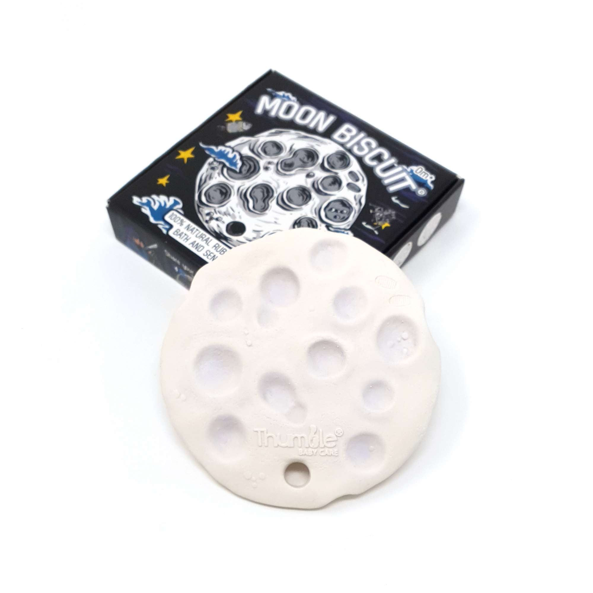 Moon Biscuit® Natural Rubber Space Themed Baby Toy – TheThumbleUSA